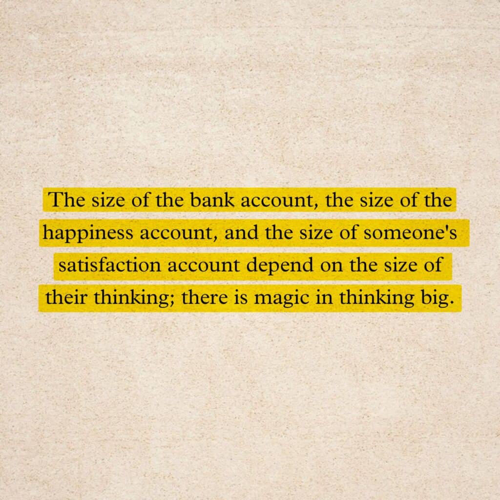 The Magic Of Thinking Big Book Summary And Review The Magic Of Thinking Big Book Summary And Review