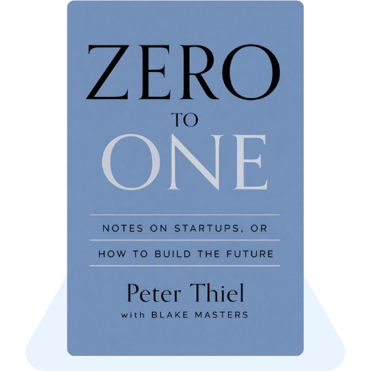 Zero to One: The Monopoly Startup Secret - Readers Books Club